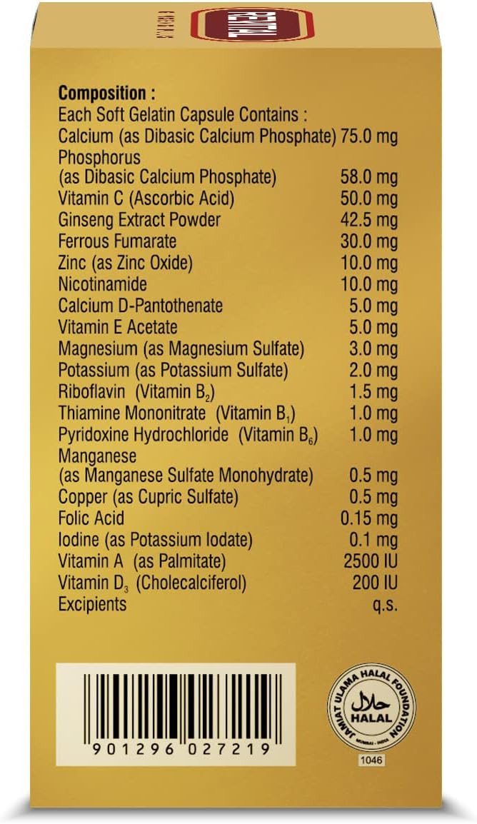 REVITAL GINSENG PLUS CAP 30s – Med7 Online