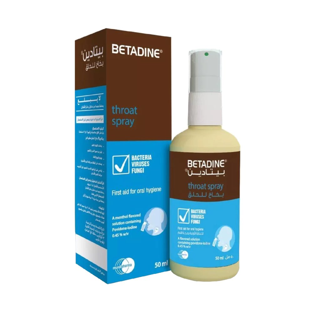 Betadine Throat Spray 50ml – Med7 Online