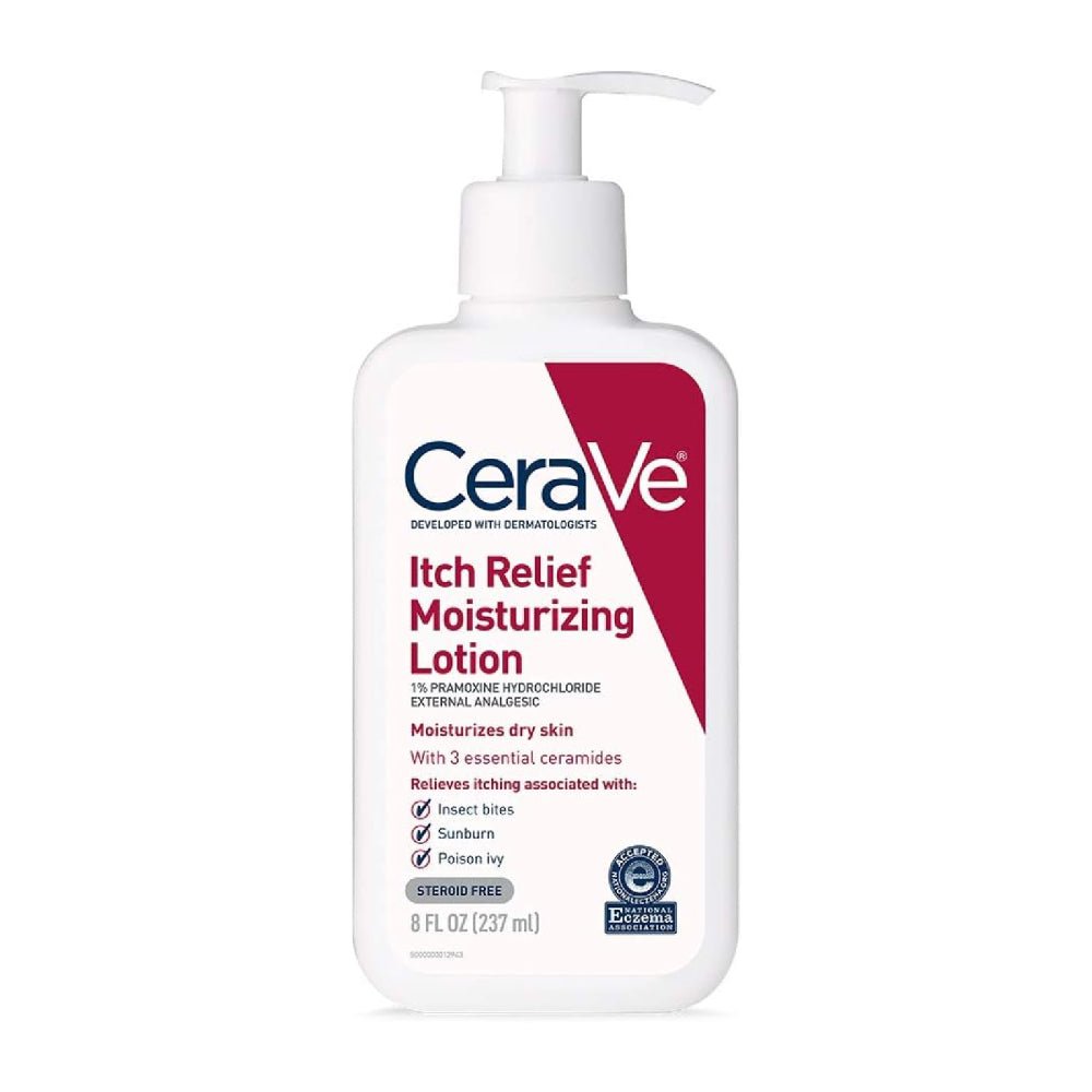 CeraVe Itch Relief Moisturizing Lotion for Insect bites, Sunburn ...