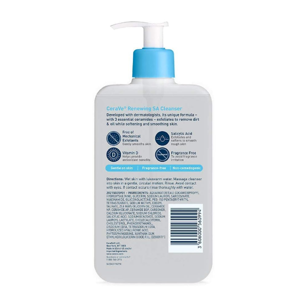 CeraVe Renewing SA Cleanser 473ml – Med7 Online
