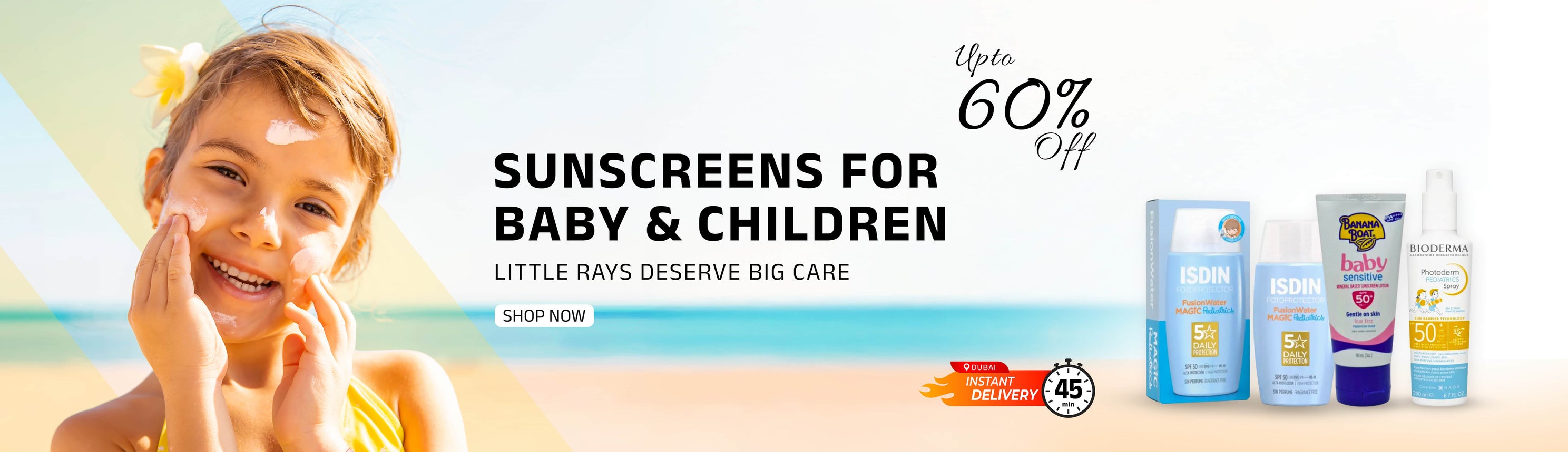 Baby & Children Sunscreen – Med7 Online