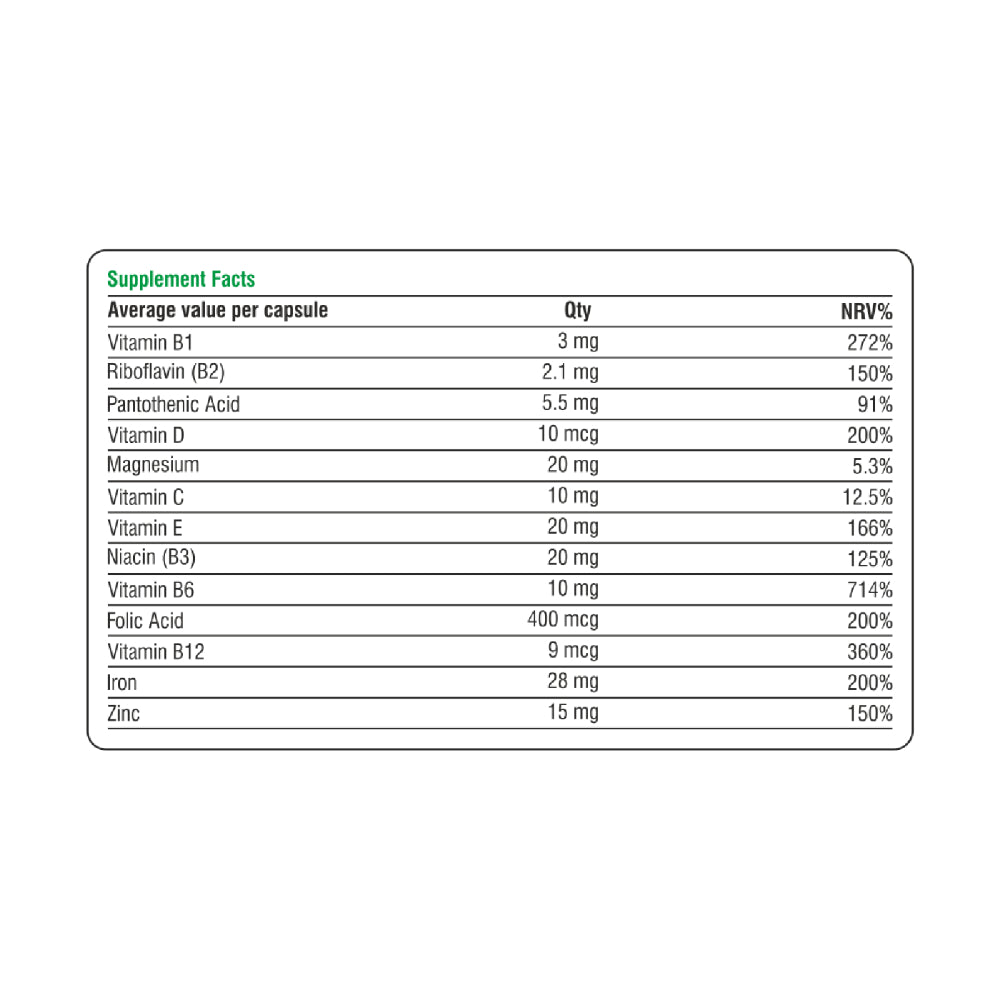 Life On Pregnancy Care Mama-Life® Cap 30’s – Med7 Online