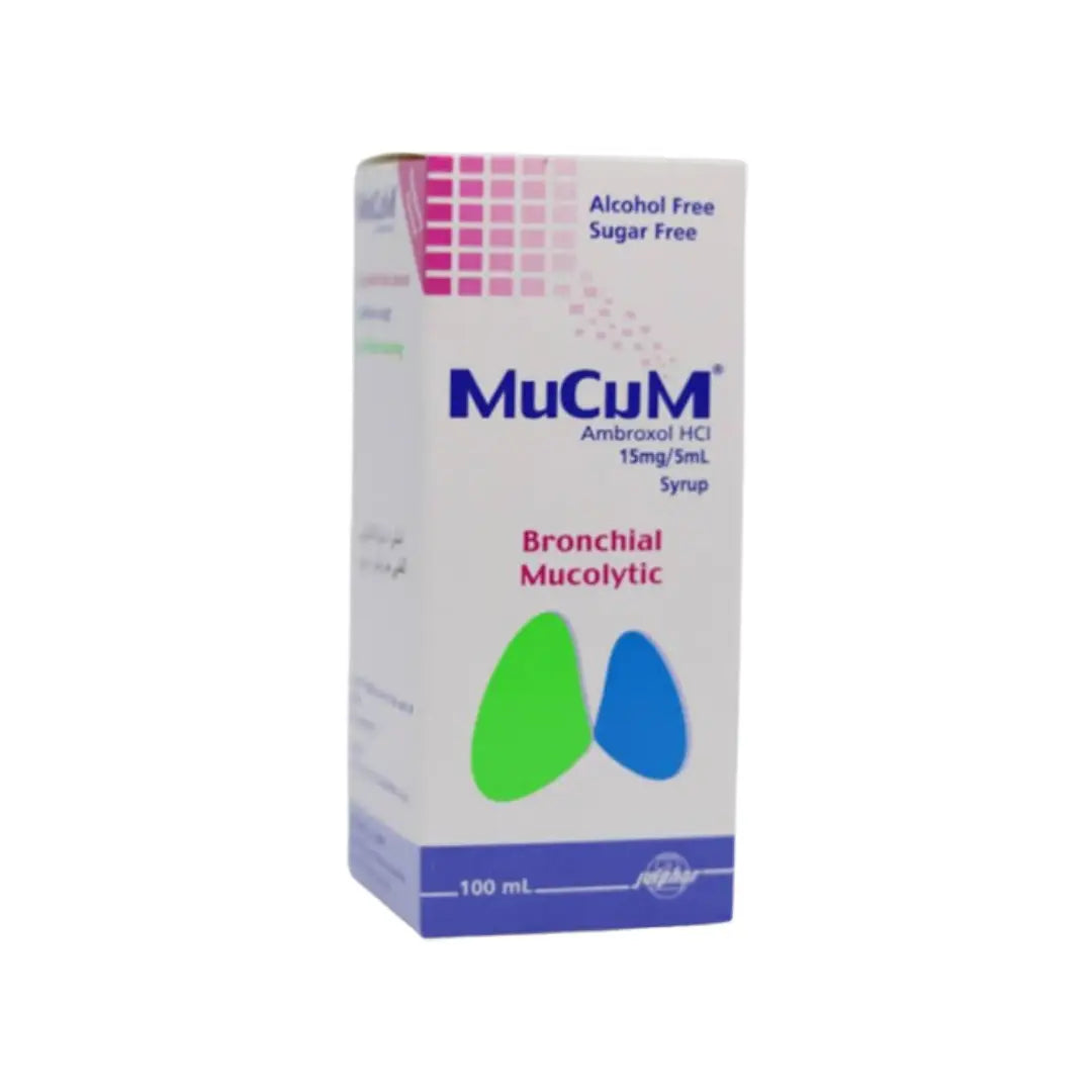 Mucum 15MG/5ML Bronchial Mucolytic 100ML – Med7 Online
