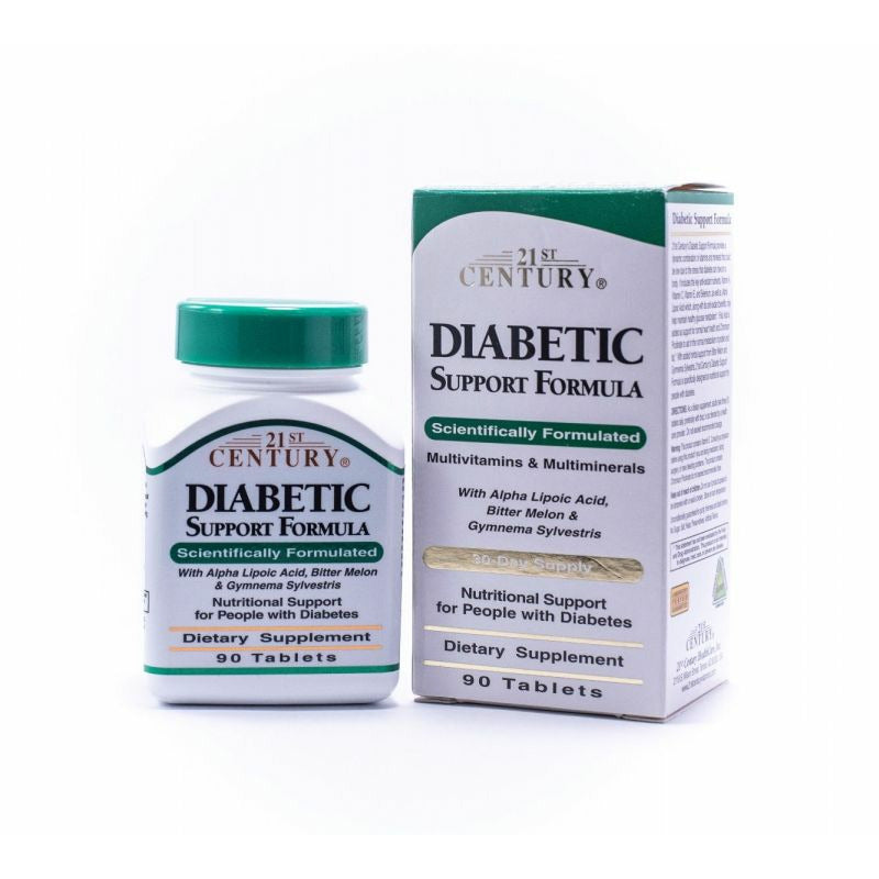 21st CENTURY DIABETIC FORMULA TAB.90S – Med7 Online