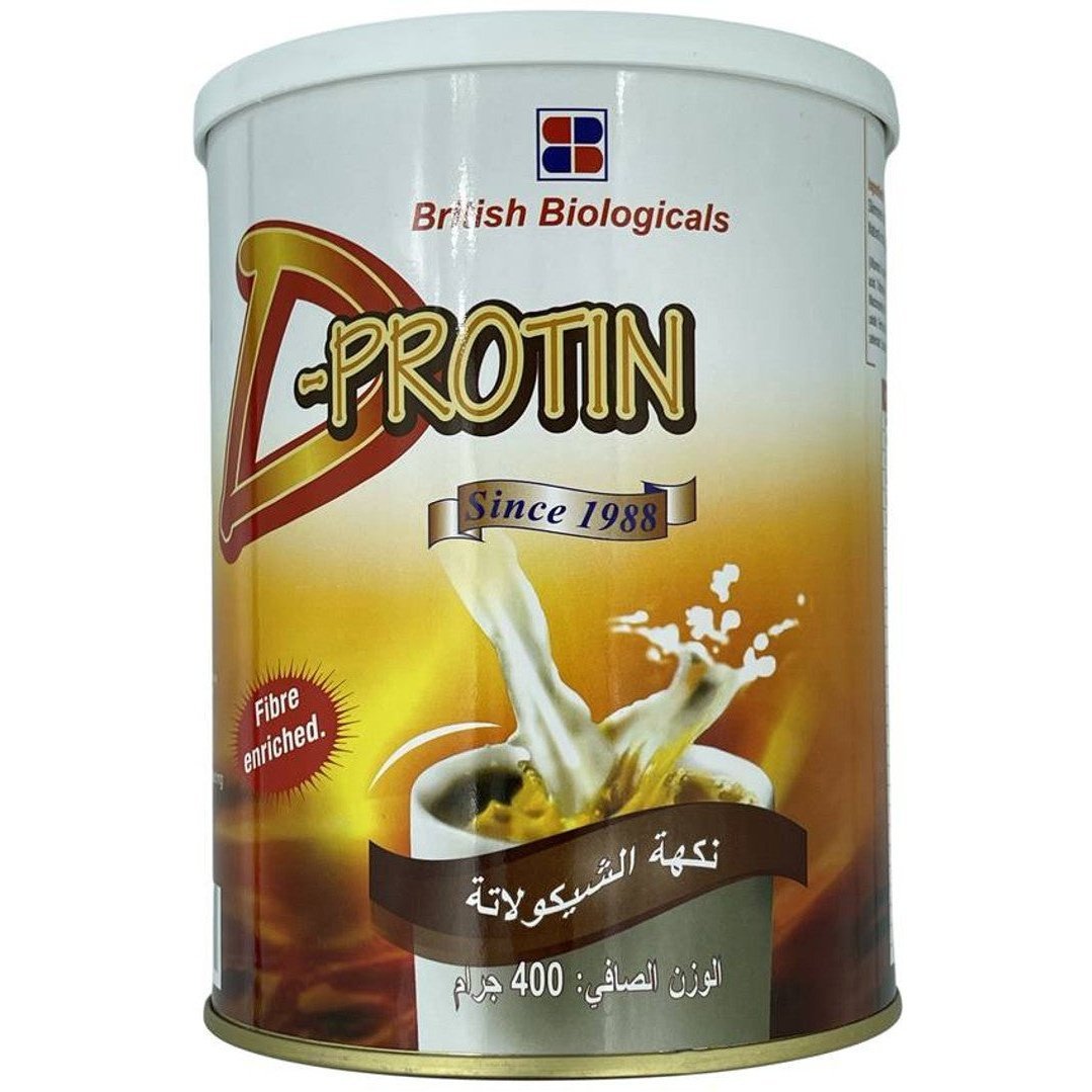 D-Protin Chocolate Milk Powder 400g – Med7 Online