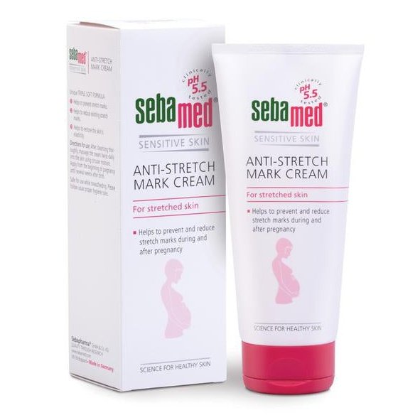 SEBAMED SENSITIVE SKIN ANTI-STRETCH MARK CREAM FOR STRETCHED SKIN 200M ...